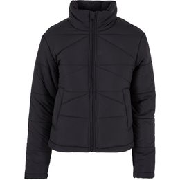 Urban Classics Ladies Arrow Puffer Jacket Übergangsjacke schwarz in M