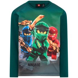 Lego Wear LEGO® Wear - Langarmshirt LWTAYLOR 713 in dark green, Gr.128