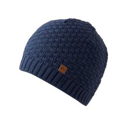 Chillouts Beanie Kasimir Hat Mit Rippenbündchen, One Size, blau