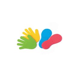 Weplay Motorikschleife Hand- & Fußabdrücke aus Gummi
