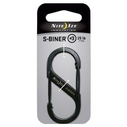 Nite Ize Tunnelzelt Nite Ize NI-SB3-03-01 Karabiner S-Biner Gr. 3 67 mm x 29 mm 1 St.