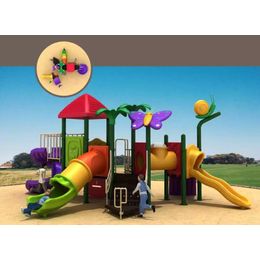 JVmoebel Spielturm Kunststoff mit Rutsche Kinderfreundlich Wetterfest Neu