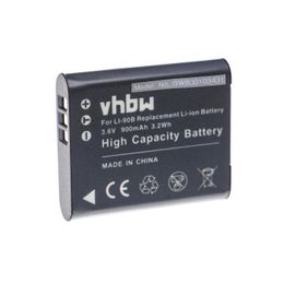 vhbw kompatibel mit Ricoh GR IIIx Kamera-Akku Li-Ion 900 mAh (3