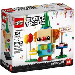 Lego® Konstruktionsspielsteine Lego® BrickHeadz 40348 Geburtstagsclown