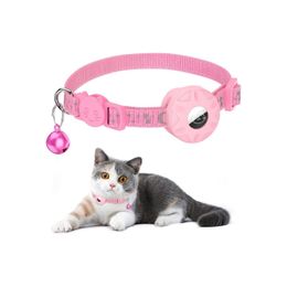 NUODWELL Katzen-Halsband Airtag Katzenhalsband Reflektierendes mit Glocke
