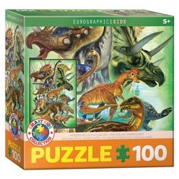 Eurographics Puzzle Pflanzenfressende Dinosaurier (Puzzle)