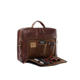 SID & VAIN SID & VAIN Laptoptasche Leder Businesstasche Unisex SIMON