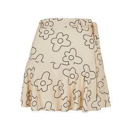 Urban Classics Jerseyrock Damen Ladies Viscose Mini Skirt (1-tlg), beige