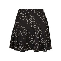 Urban Classics Jerseyrock Damen Ladies Viscose Mini Skirt (1-tlg), schwarz