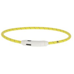 Kerbl Leuchthalsband LED-Halsband Maxi Safe gelb 65 cm 80035