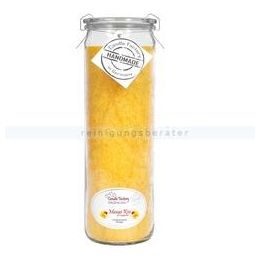 Candle Factory Big Jumbo Duftkerze Mango Kiss mit einer Brenndauer von bis zu 100 Stunden