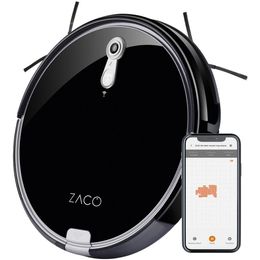 Exzellent: ZACO A8s Staubsaugerroboter mit Wischfunktion | schwarz