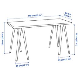 IKEA LAGKAPTEN / NÄRSPEL Schreibtisch