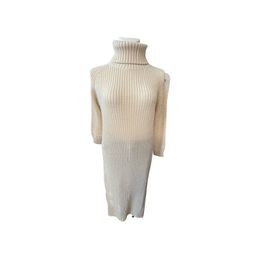 Fashion and Sports Maxikleid Strickkleid mit Rollkragen