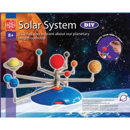 edu-toys Experimentierkasten Sonnensystem Bausatz mit Farben zum Bemalen der Planeten