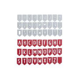 Stanzenshop.de Motivschablone Stanzschablone: Wimpelkette mit Buchstaben
