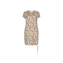 MODEE Sommerkleid Damenkleid >>Blätterdruck<< in leichter Viskose-Qualität