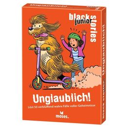 moses. Rätselkarten BLACK STORIES JUNIOR - UNGLAUBLICH!