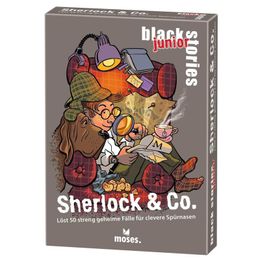 moses. Rätselkarten BLACK STORIES JUNIOR - SHERLOCK & CO