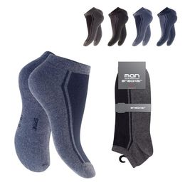 cwonlineshop Sneakersocken Damen Herren Sport Freizeit Socken 4er Pack (A41054) (8-Paar)