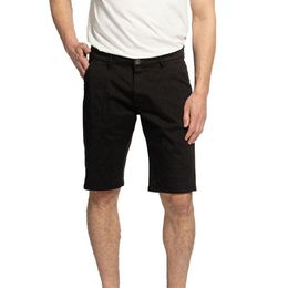 St. Moors Shorts St. Moors Herren Freizeit-Shorts Bermuda Wander-Hose Schwarz