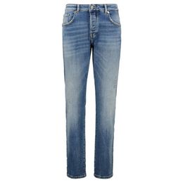 Goldgarn Denim Goldgarn 5-Pocket-Jeans Herrn Jeans U2 Slim Fit (1-tlg)