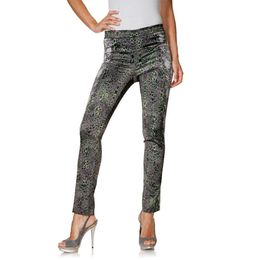 YESET Leggings Damen Druckhose Leggings Hose Gummibund grün