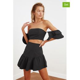 Trendyol 2tlg. Outfit in Schwarz - 40