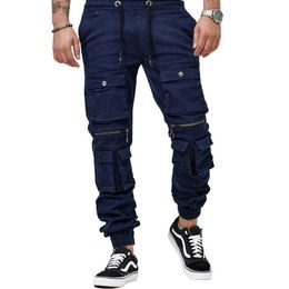 OneRedox Straight-Jeans H-3406 Fitness Freizeit Casual