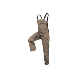 KÜBLER Kübler Latzhose Kübler Vita mix Latzhose sandbraun/anthrazit