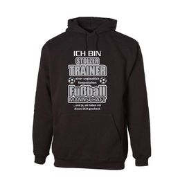 G-graphics Hoodie Ich bin stolzer Trainer einer ... fantastischen Fußballmannschaft mit trendigem Frontprint