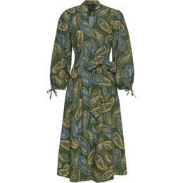 Reitmayer Blusenkleid Midi-Kleid mit Paisley-Muster