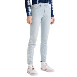 Desigual 5-Pocket-Jeans, blau