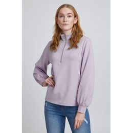 B.Young Sweater BYPUSTI HALFZIP -20811037 Sweatshirt mit Reißverschluss und Stehkragen