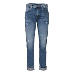Replay Boyfriend-Jeans 10.5 OZ DARK INDIGO SUPER STRETCH DENIM