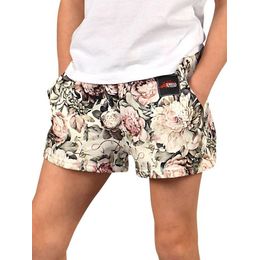 KMISSO Shorts Mädchen Shorts mit Blumenmuster (1-tlg) casual