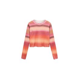 Mango Pullover 'tyedye' Damen Größe S braun / orange / pink / rot