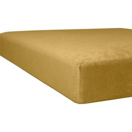 Massageliegenbezug Flausch-Frottee, kneer, Frottee, Gummizug: rundum, (1 Stück), flauschig weich, beige