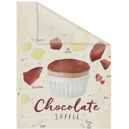 Fensterfolie Chocolate, LICHTBLICK ORIGINAL, blickdicht, strukturiert, selbstklebend, Sichtschutz, beige|braun