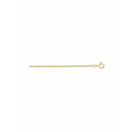 Adelia´s Adelia´s Goldkette 585 Gold Erbs Halskette Ø 1,5 mm, Goldschmuck für Damen, goldfarben