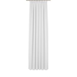 Gardine WIRTH "Chiara" Gardinen Gr. 175 cm, Faltenband, 300 cm, beige (beige, silberfarben) Schlafzimmergardinen