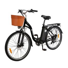 BIGZZIA E-Bike Elektrofahrrad 26 Zoll Damen Herren Ebike Cityrad