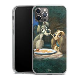 DeinDesign iPhone 12 Pro Max Handy Silikon H&uuml;lle Case transparent Handyh&uuml;lle Lady And The Tramp Disney Official Licensed Product Silikon Case