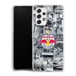 DeinDesign Galaxy A53 5G Handy Silikon H&uuml;lle Case transparent Handyh&uuml;lle Red Bull Fc Red Bull Salzburg Salzburg Silikon Case