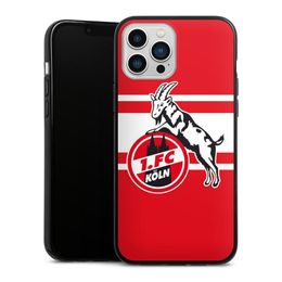 DeinDesign iPhone 13 Pro Max Handy Silikon H&uuml;lle Case schwarz Handyh&uuml;lle Official Licensed Product Coat Of Arms 1. Fc K&ouml;ln