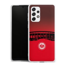 DeinDesign Galaxy A33 5G Handy Silikon H&uuml;lle Case transparent Handyh&uuml;lle Eintracht Frankfurt Stadium Official Licensed Product Silikon Case