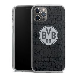DeinDesign iPhone 12 Pro Max Handy Silikon H&uuml;lle Case transparent Handyh&uuml;lle Jersey Borussia Dortmund Bvb Silikon Case