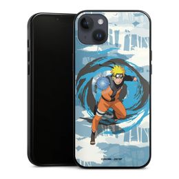DeinDesign iPhone 14 Plus Handy Silikon H&uuml;lle Case schwarz Handyh&uuml;lle Official Licensed Product Manga Naruto Shippuden