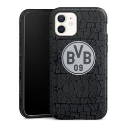 DeinDesign iPhone 12 mini Handy Panzer Handyh&uuml;lle robuste Outdoor H&uuml;lle Schutzh&uuml;lle gl&auml;nzend Jersey Borussia Dortmund Bvb Tough Case