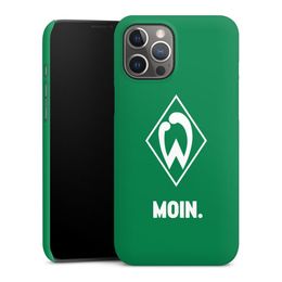 DeinDesign iPhone 12 Pro Max Handy Premium Case Smartphone Handyh&uuml;lle Schutzh&uuml;lle matt Official Licensed Product Moin Sv Werder Bremen Premium Case